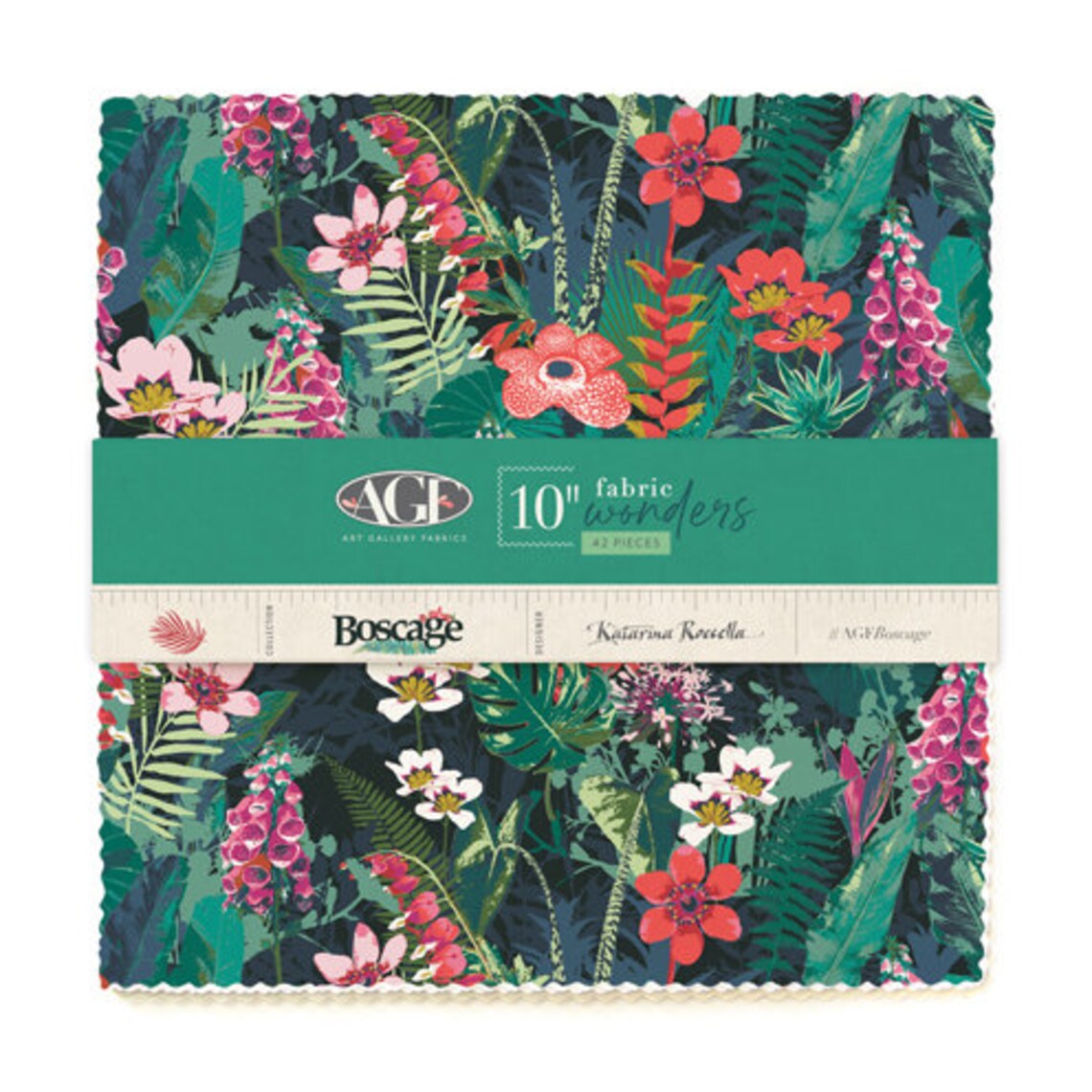 4C Clearance Boscage 10" Square Pack (layer Cake) Bundle Art Gallery ...