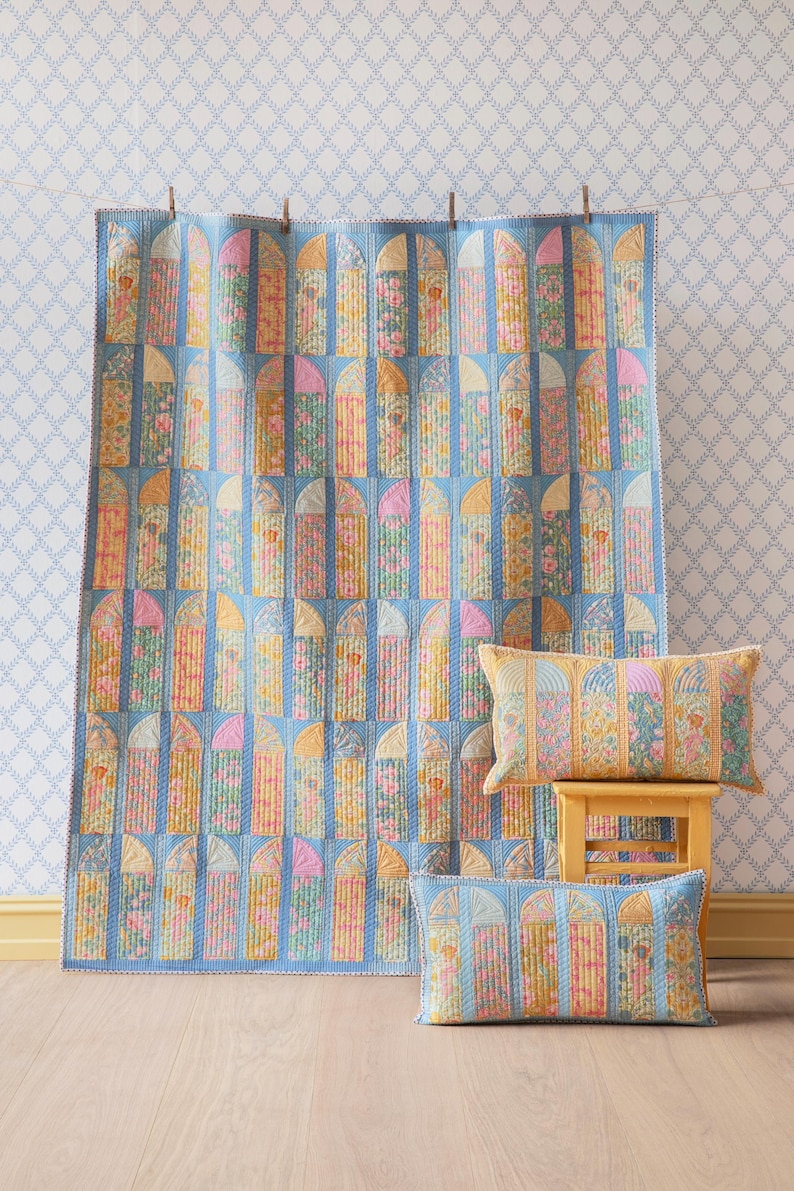 Preorder Tilda Songbird Garden View Quilt Kit Blue - Etsy