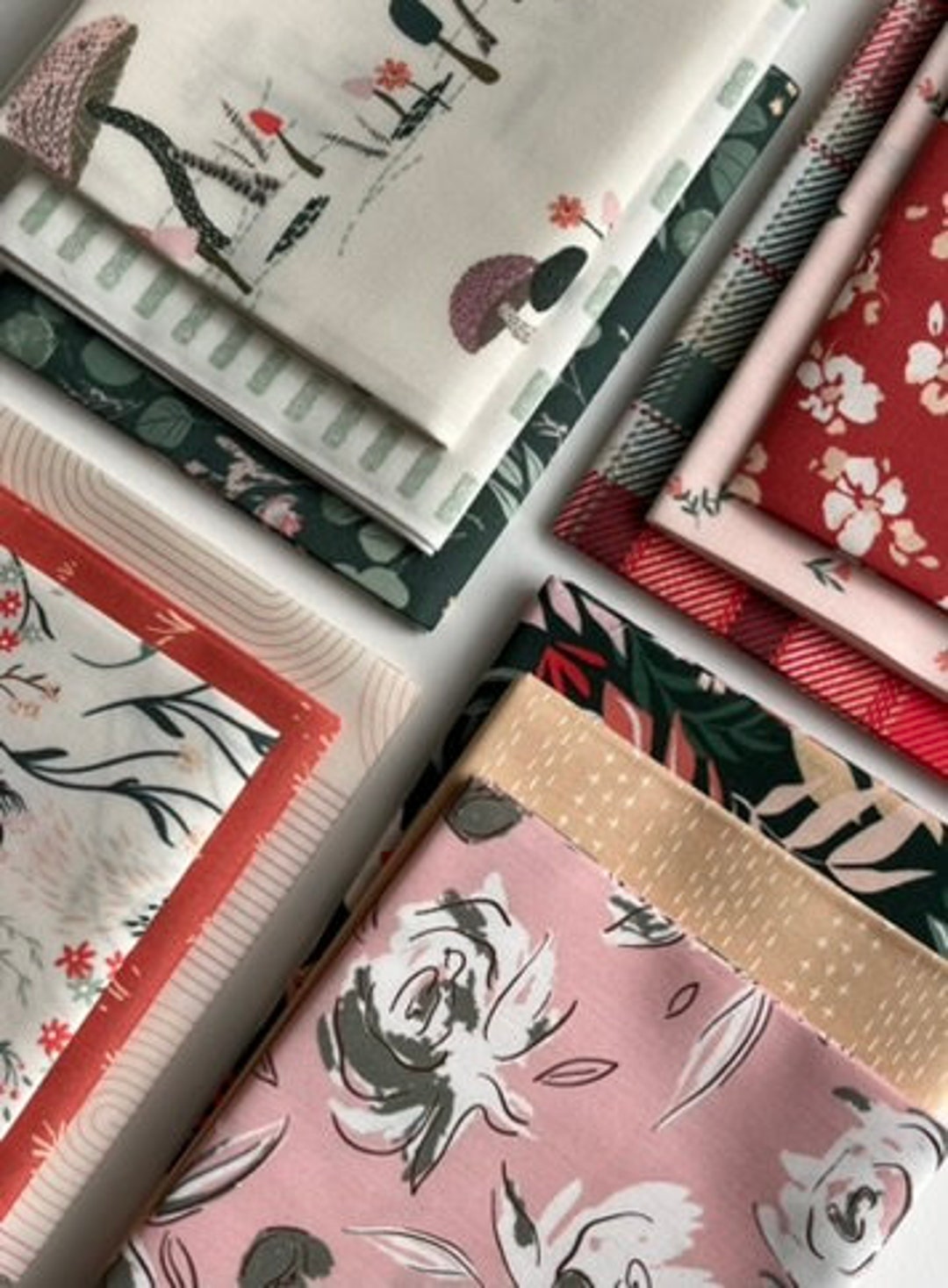 Curated Fat Quarter Bundle 12 Fat Quarters Art Gallery Fabrics Quilting Bundle Modern Fabric ...