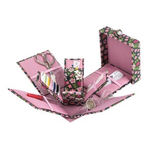 Gift Liberty Fabrics Fabric Victorian Style Sewing Box Hampstead Meadow ...