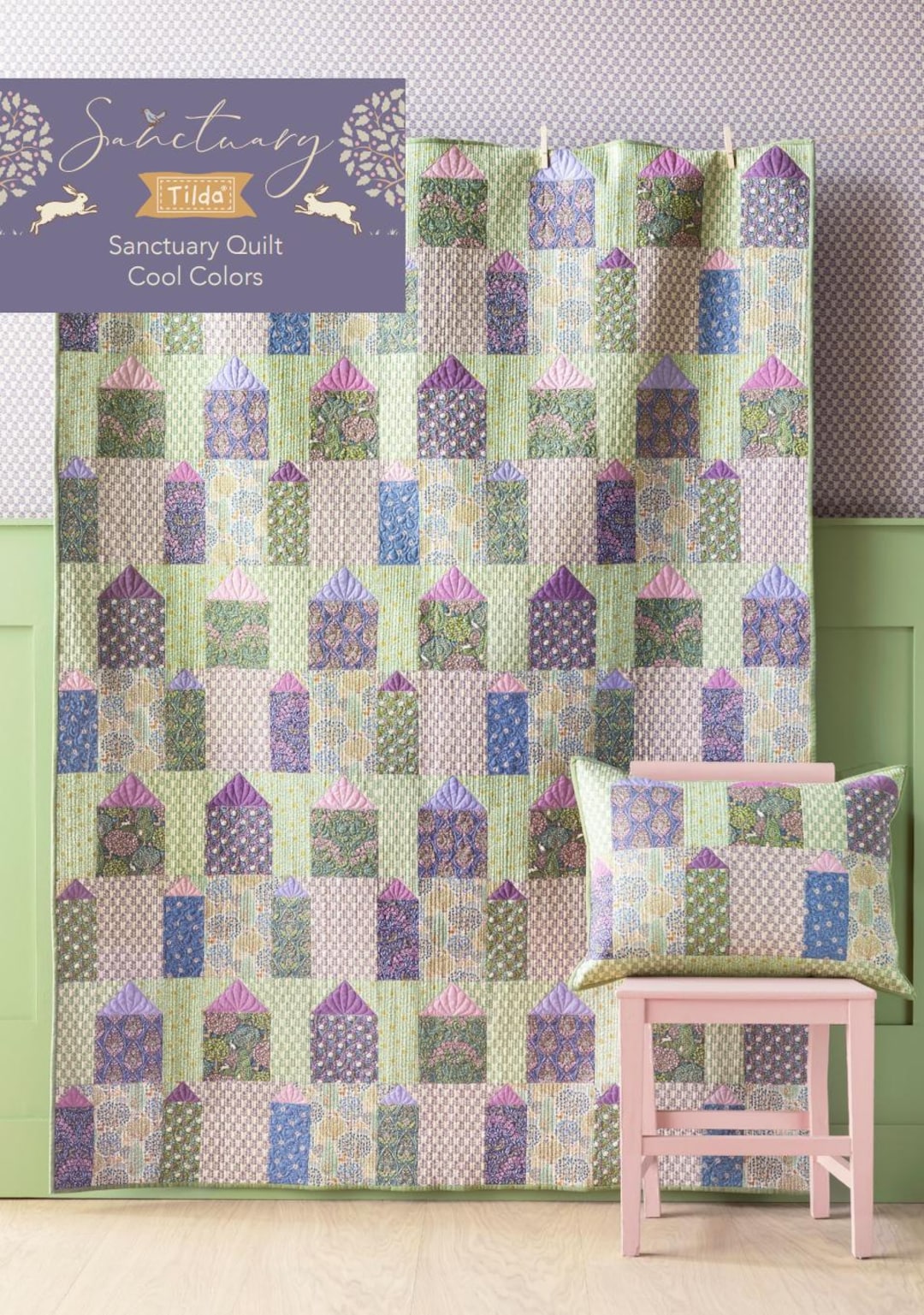 Tilda Sanctuary Quilt Kit- Cool - Etsy