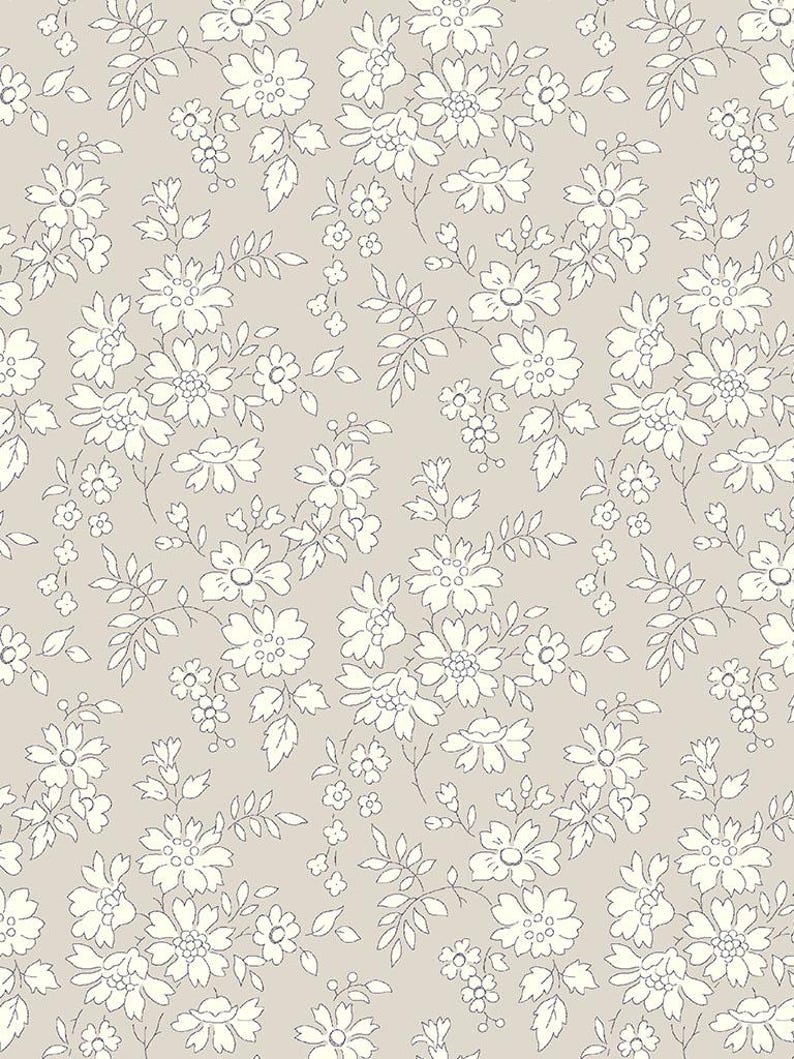 Preorder Liberty Fabric Capel Grey Tana Lawn Cotton Fabric - Etsy