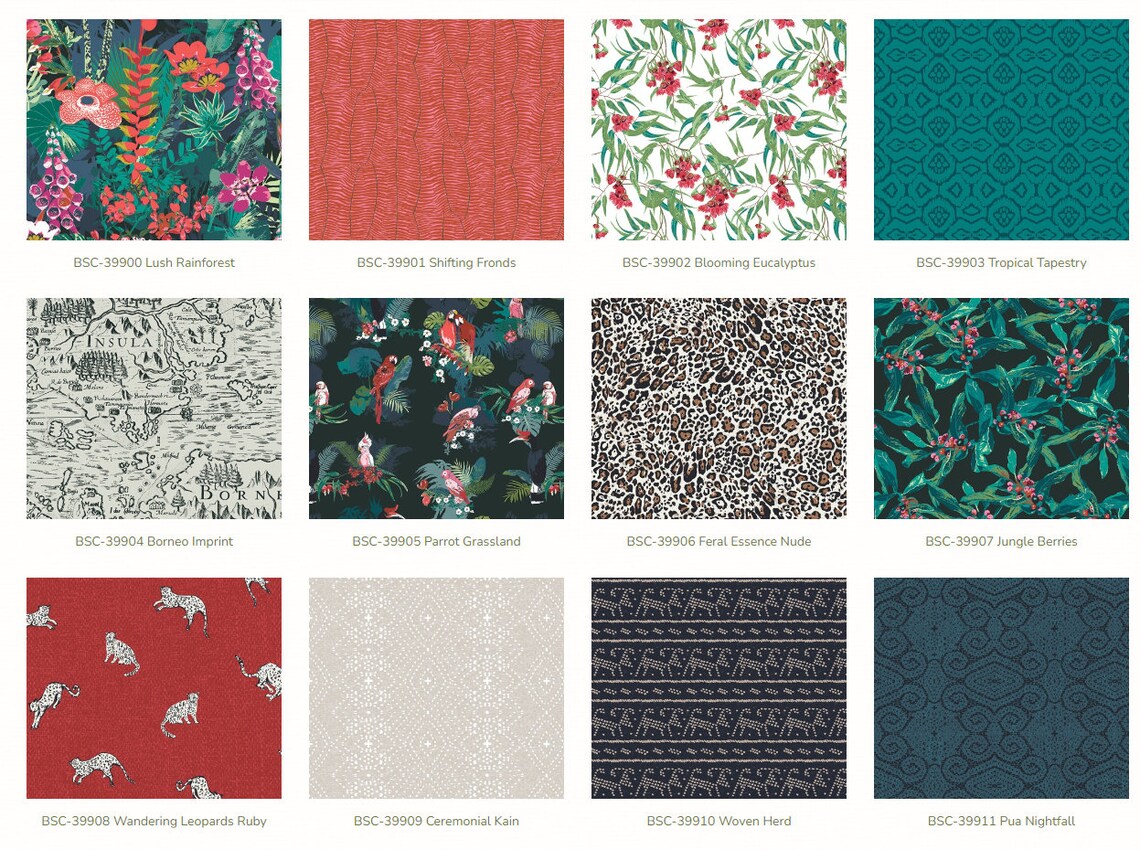 4C Clearance Boscage 10" Square Pack (layer Cake) Bundle Art Gallery ...