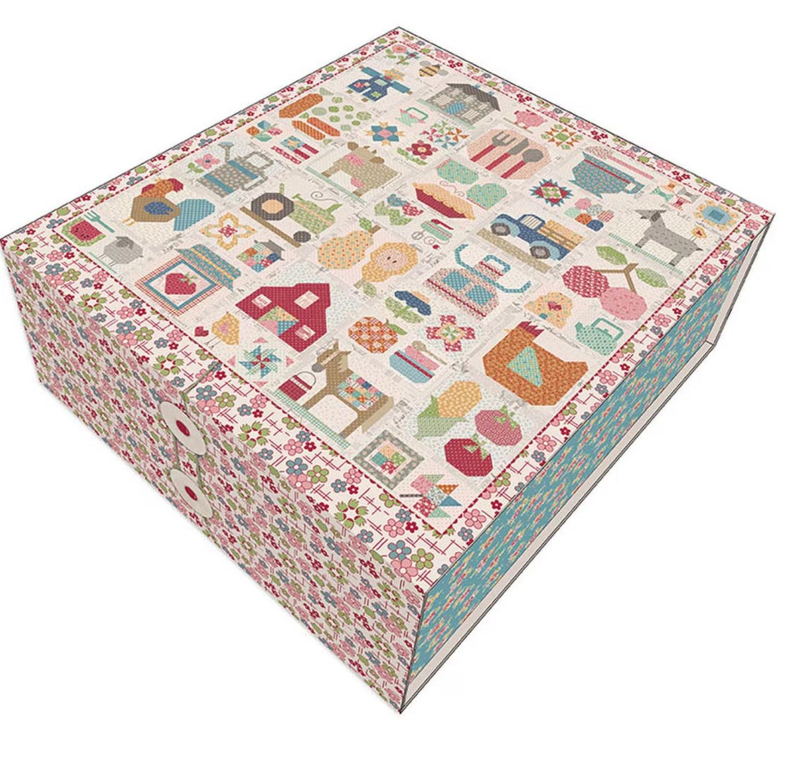 Farm Fresh Quilt Kit by Lori Holt Featuring Farmer's Daughter KT-17162 ...