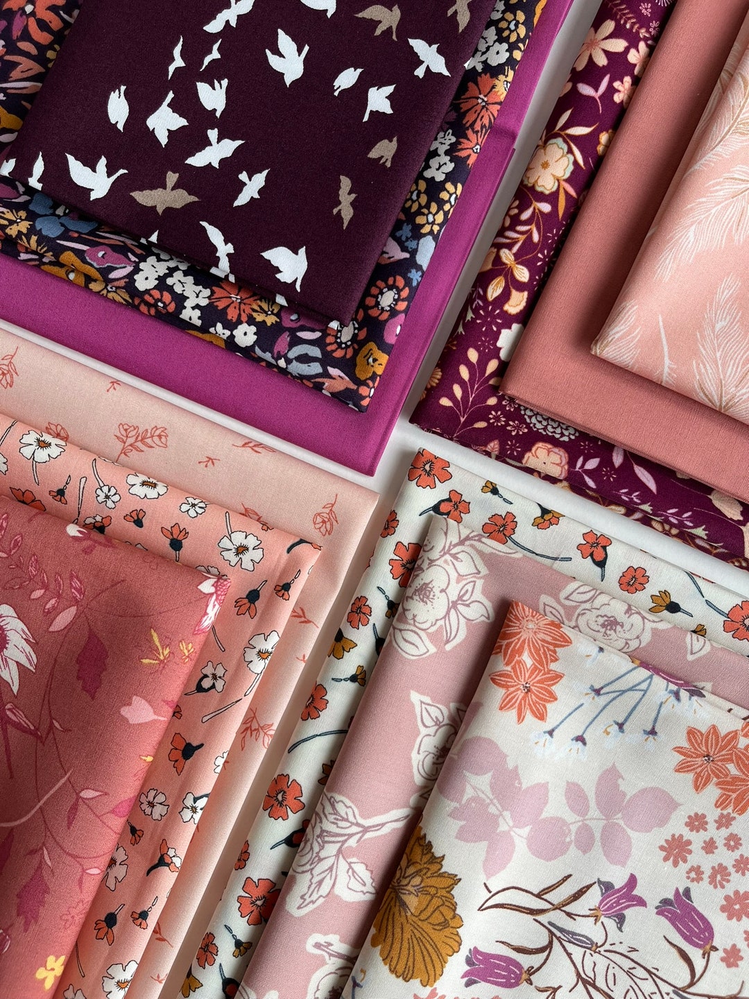 Purple Pink Curated Fat Quarter Bundle 12 Fat Quarters Art Gallery ...