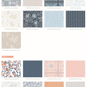 Mindscape 10" Square Pack (layer Cake) Bundle Art Gallery Fabric Gift ...