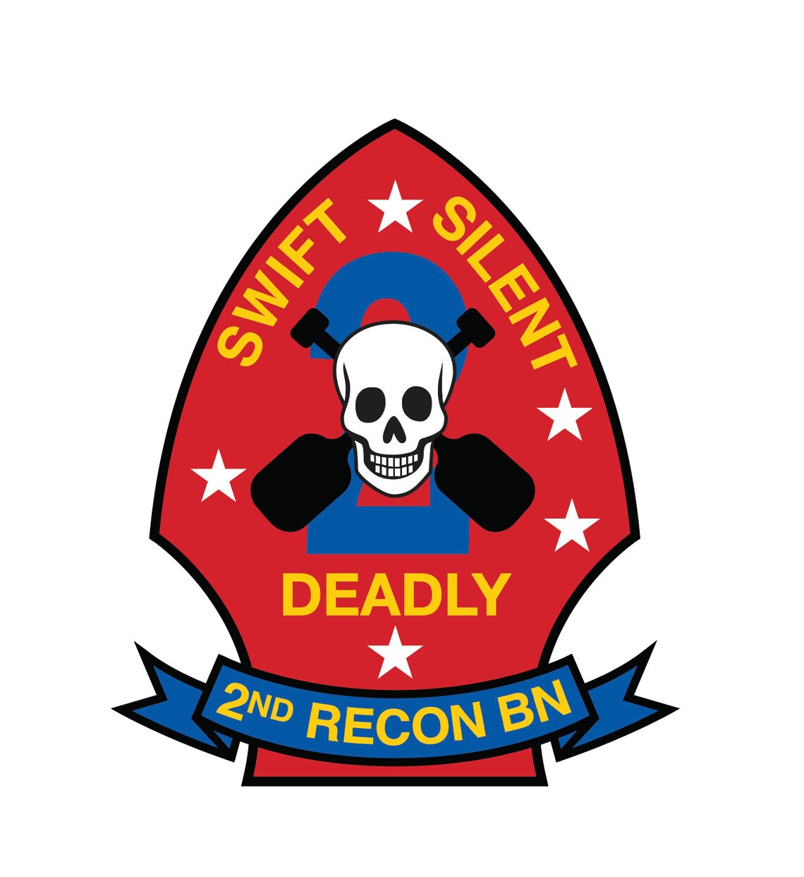 2nd Recon Battalion SVG File - Etsy
