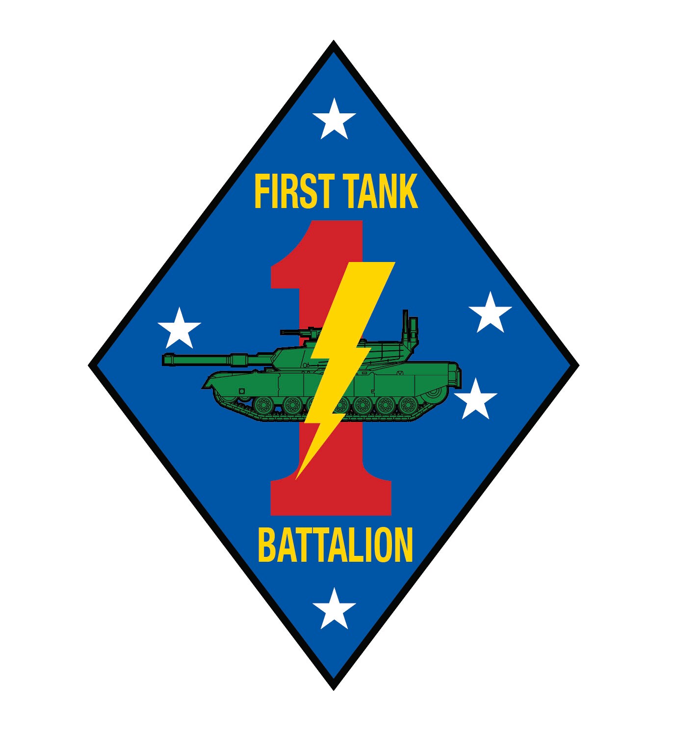 1st TANK Battalion SVG File - Etsy