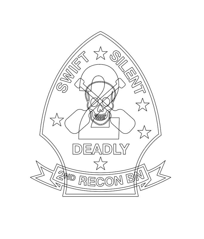 2nd Recon Battalion SVG File - Etsy