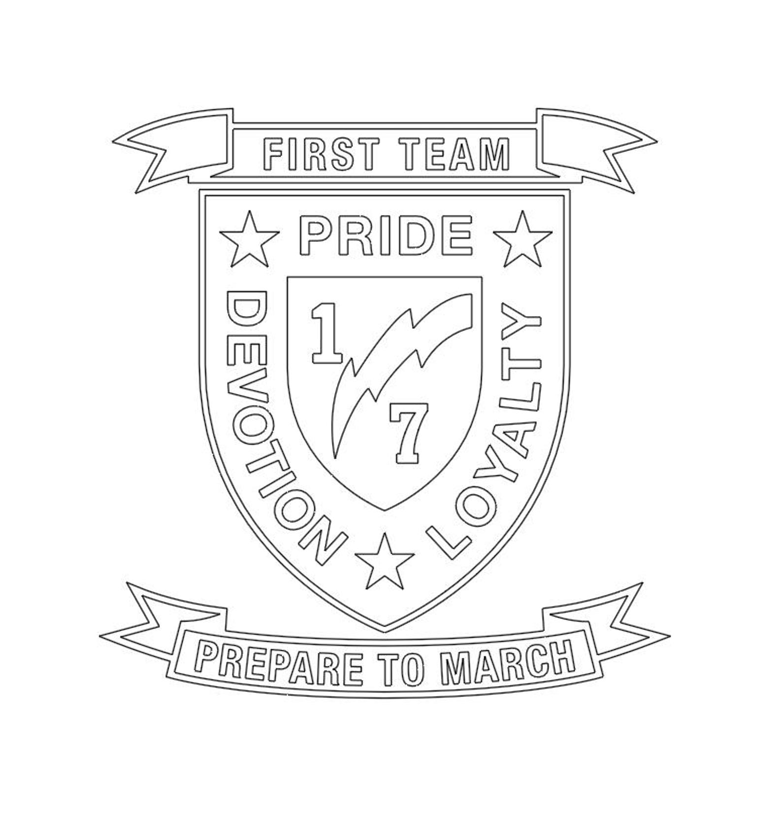 1st Battalion 7th Marines SVG File - Etsy