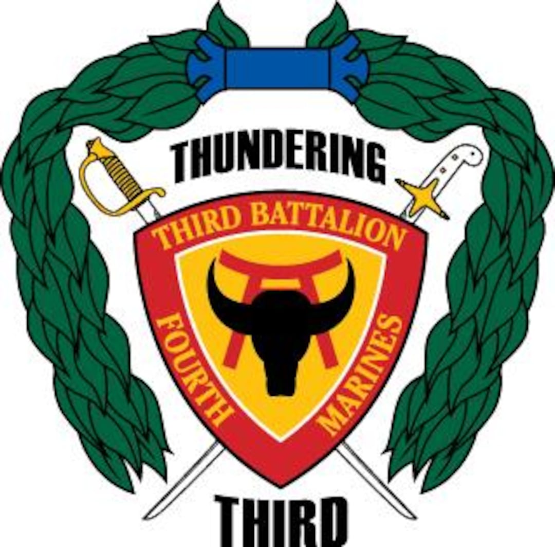 3rd Battalion 4th Marines SVG File - Etsy