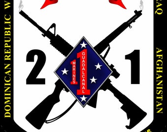 1st Battalion 1st Marines SVG File | Etsy