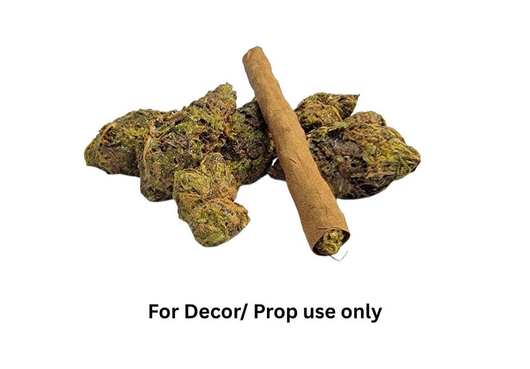 Fake Blunt Prop – 4.5" Faux Cannabis Blunt Made With Real Wrap ...