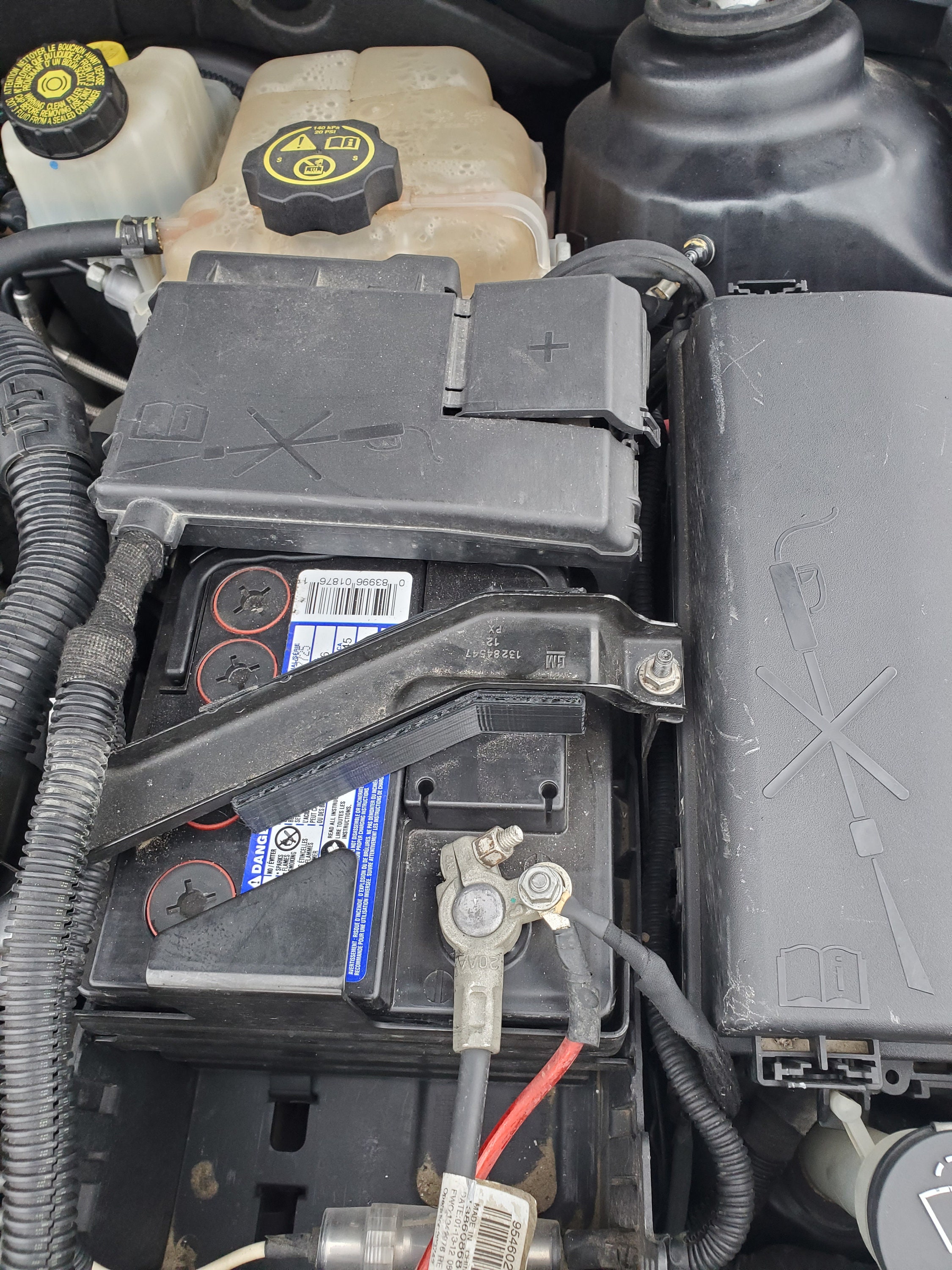 1st Generation Chevrolet Cruze Battery Bracket Spacer - Etsy