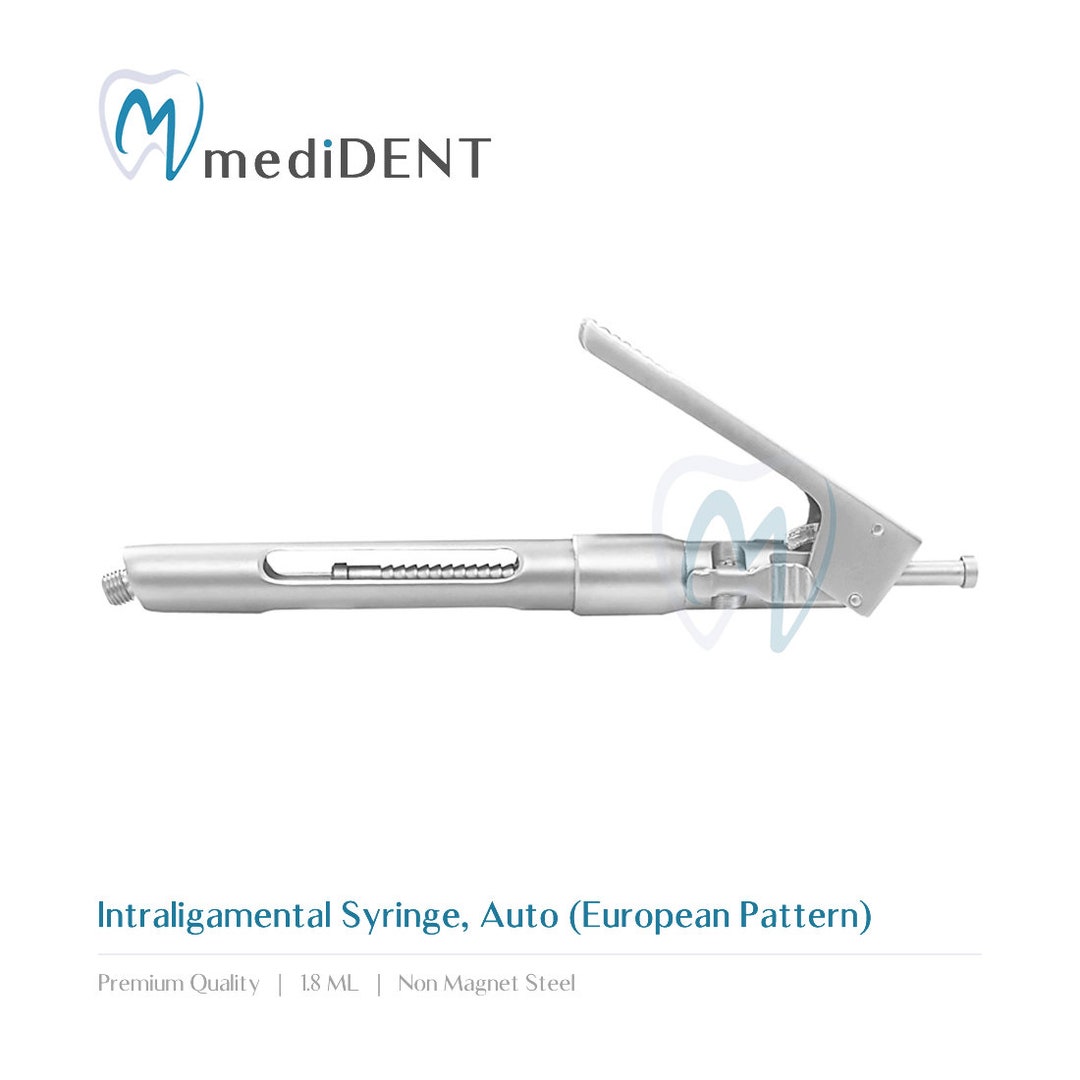 Intraligamental Syringe, Auto Aspirating Anesthetic Dental Instruments ...