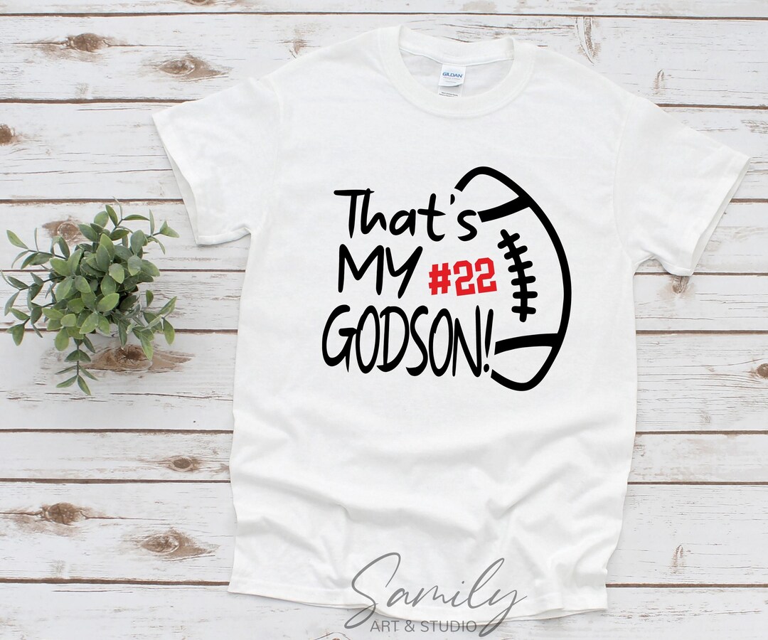 That's My Godson Football Svg, Football Godson Svg, - Etsy