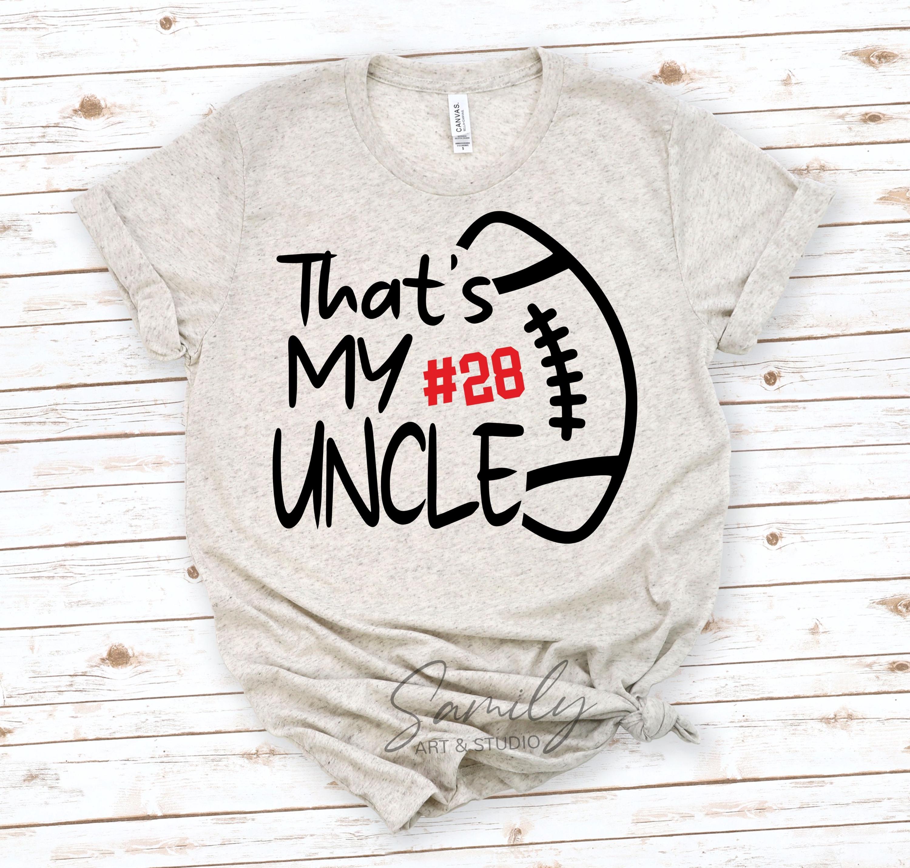 That's My Uncle Football Svg, Football Uncle Svg, - Etsy