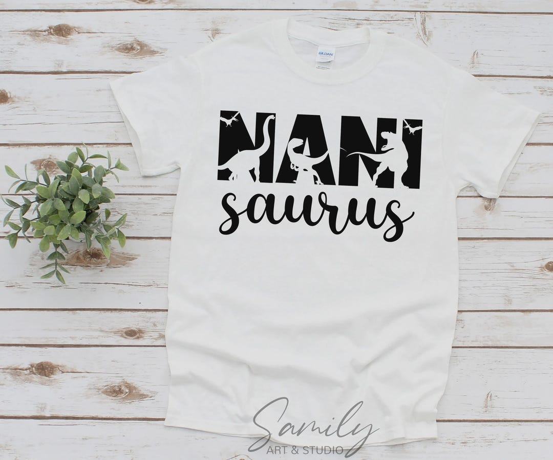 Nani Saurus Svg, Dinosaur Nani Svg, Dinosaur Svg, Nani Saurus Cut Files ...