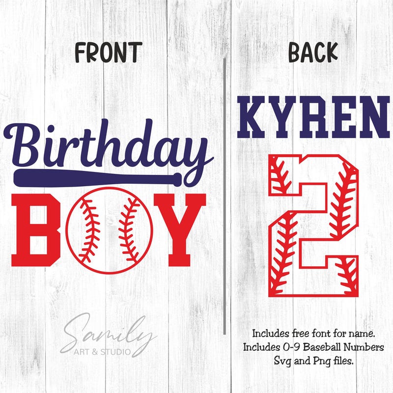 Boy Birthday Svg Card - Etsy