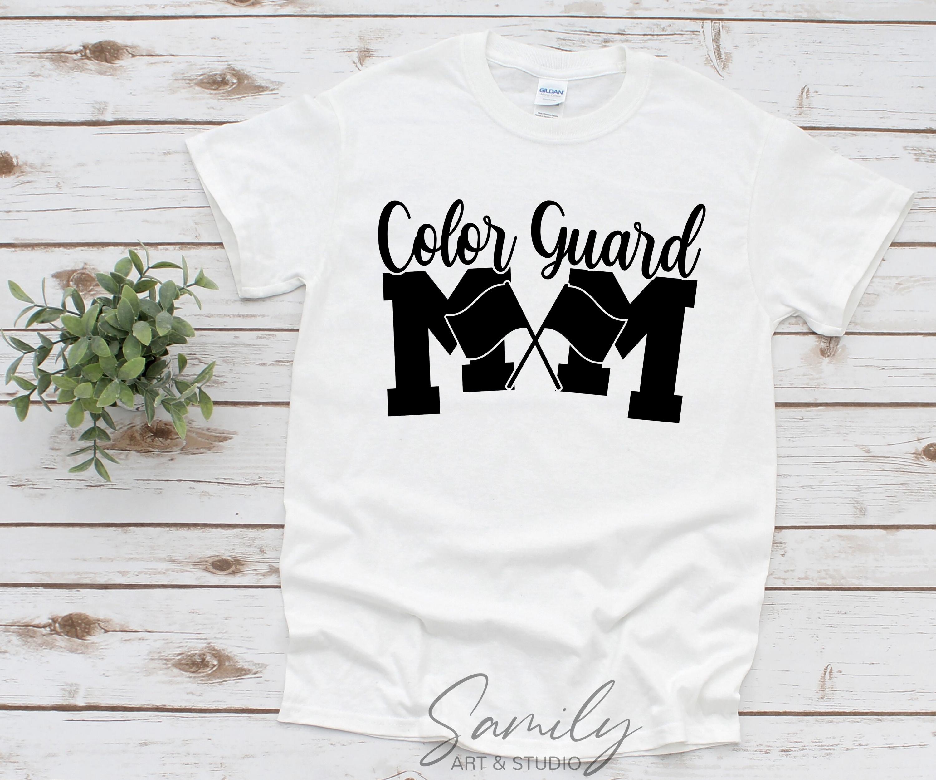 Color Guard Family Bundle SVG-PNG | Color Guard Mom Svg, Color Guard ...