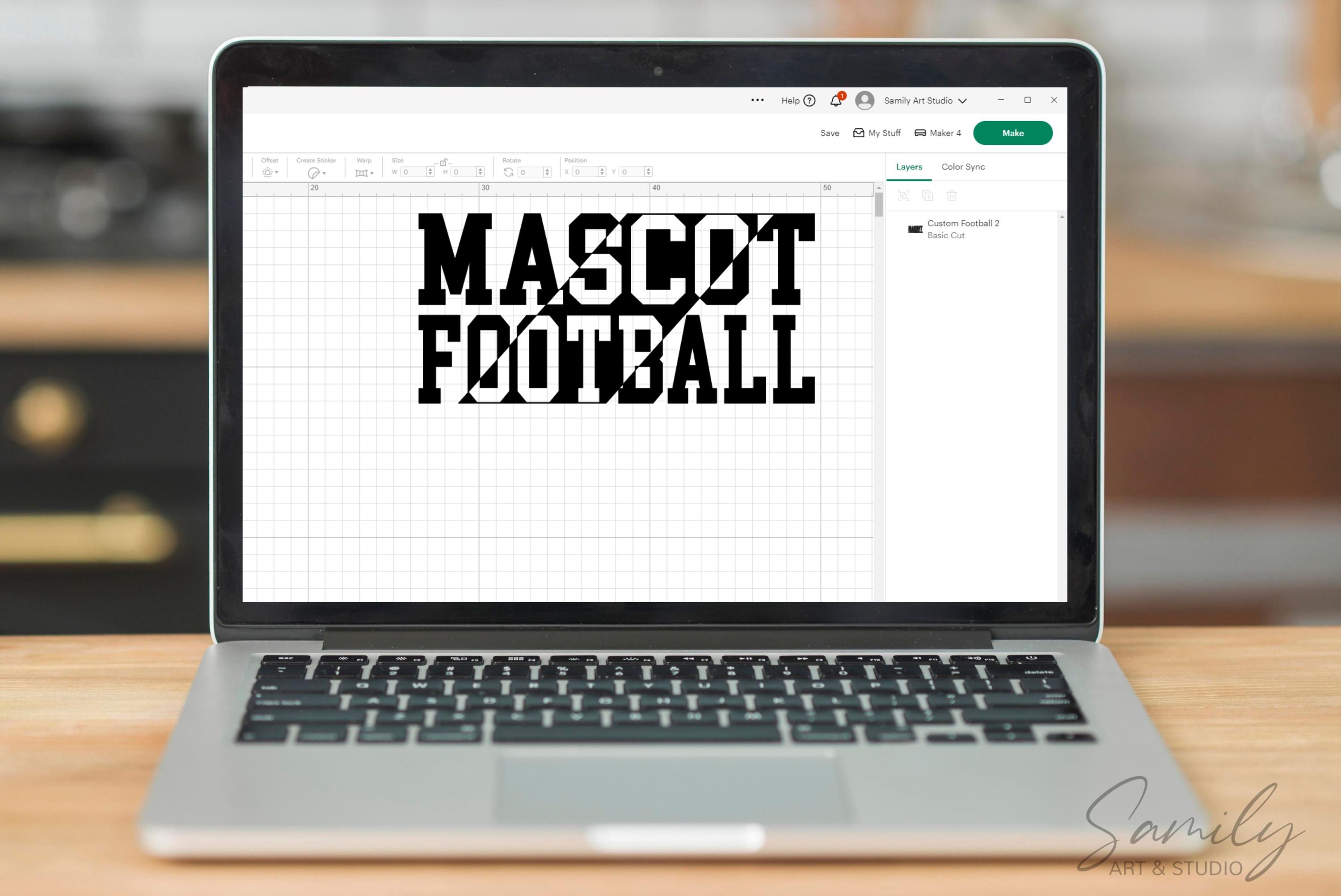 Custom Football Team Shirt Mascot Svg Cricut Cut File, Football Team ...