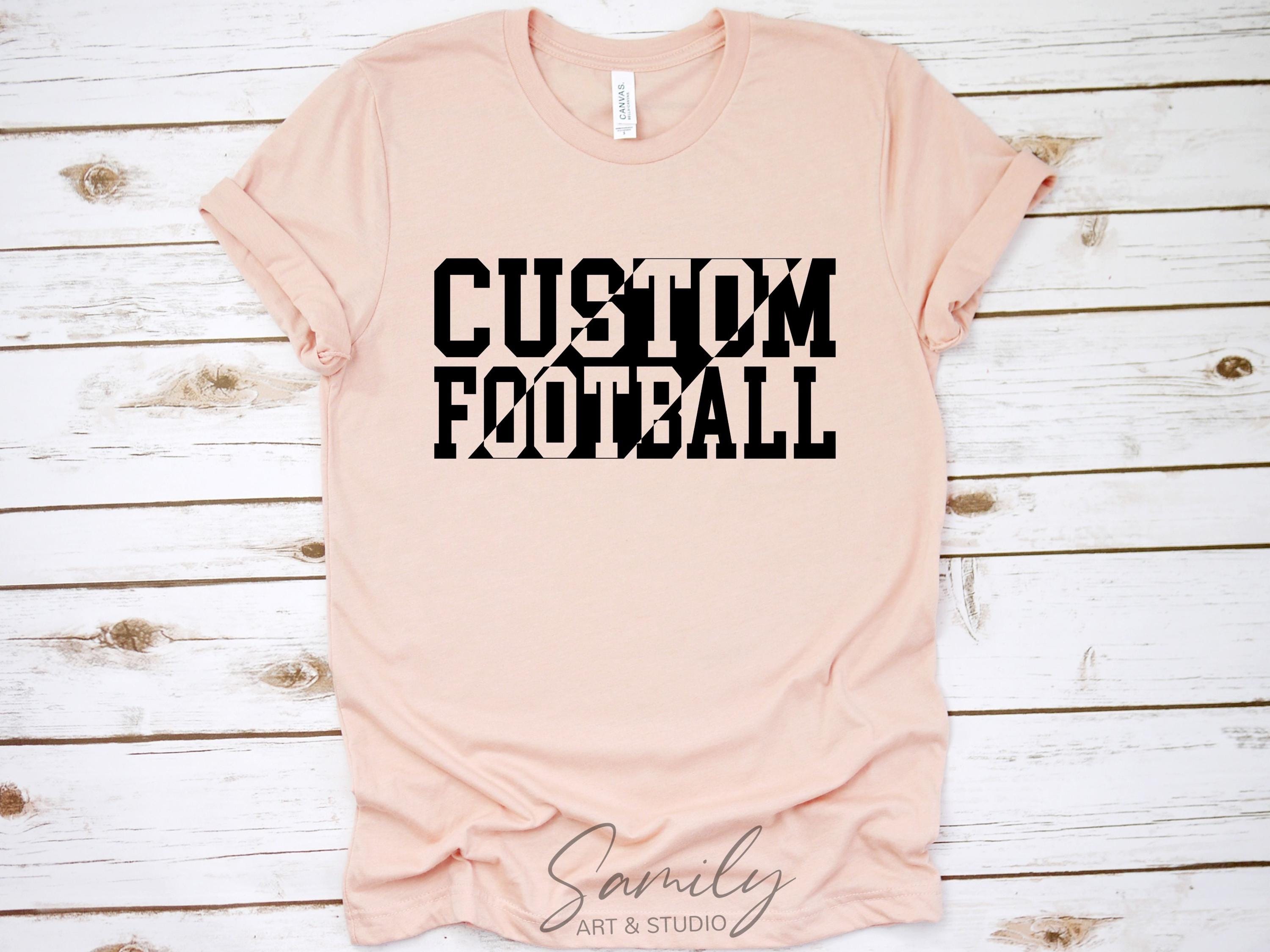 Custom Football Team Shirt Mascot Svg Cricut Cut File, Football Team ...