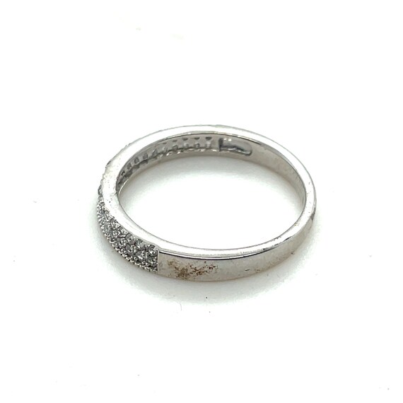 925 Silver Semi Eternity Matching His and Hers Weddin… - Gem