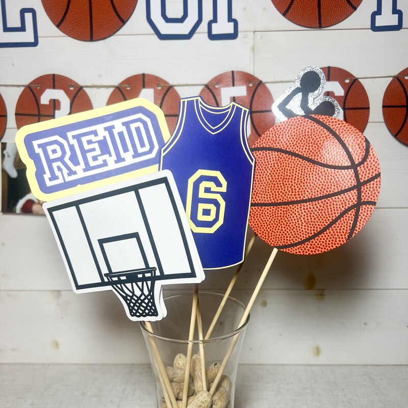 Basketball Centerpieces - Etsy
