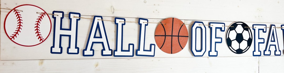 All Star Sports Hall of Fame Banner All Star Sports Birthday Banner ...