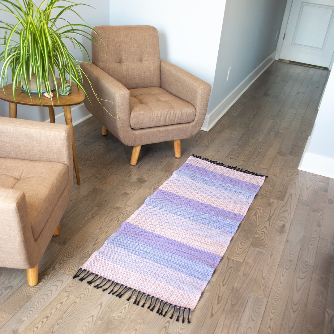 Swedish Rag Rug shades of Heaven - Etsy