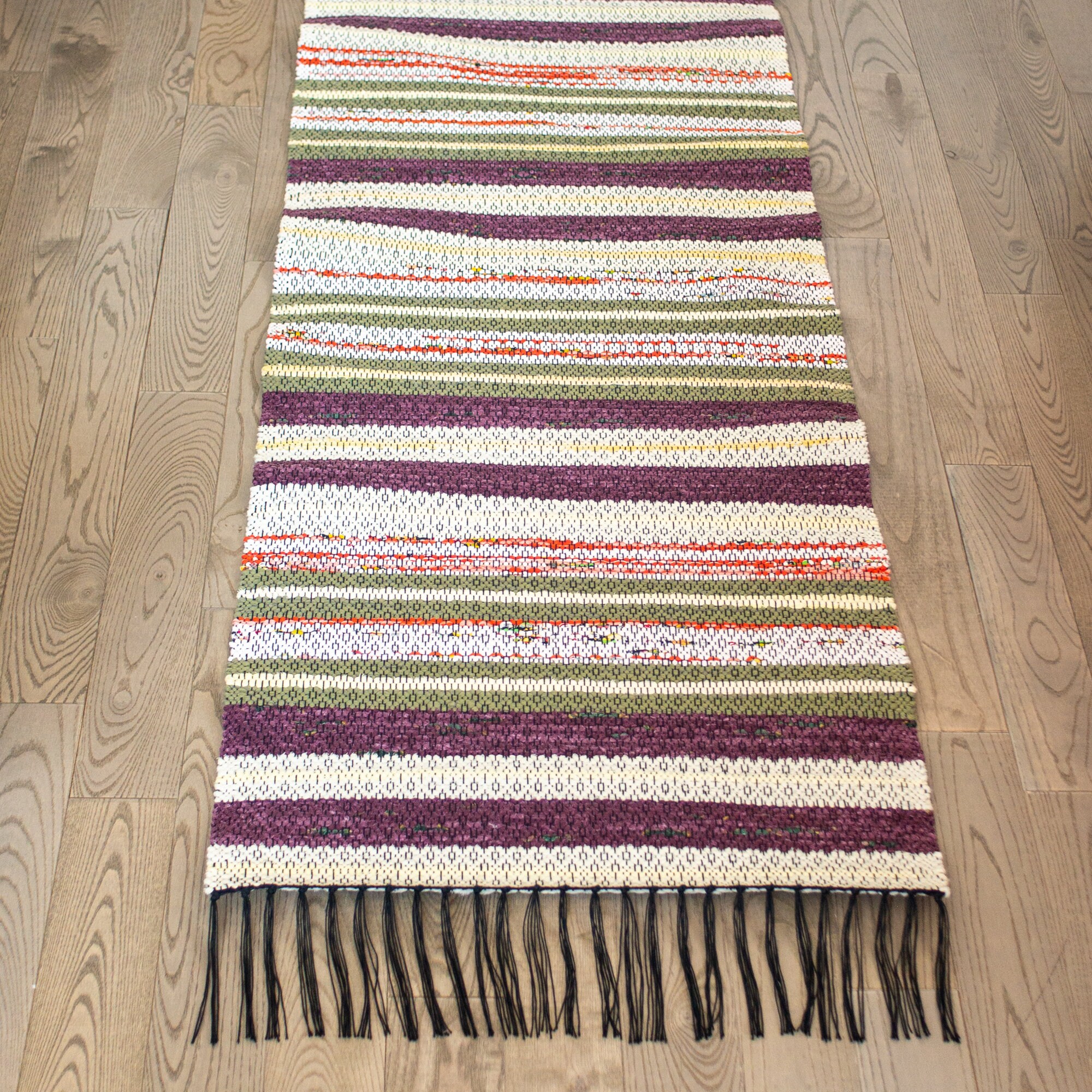 Swedish Rag Rug fall Colors - Etsy