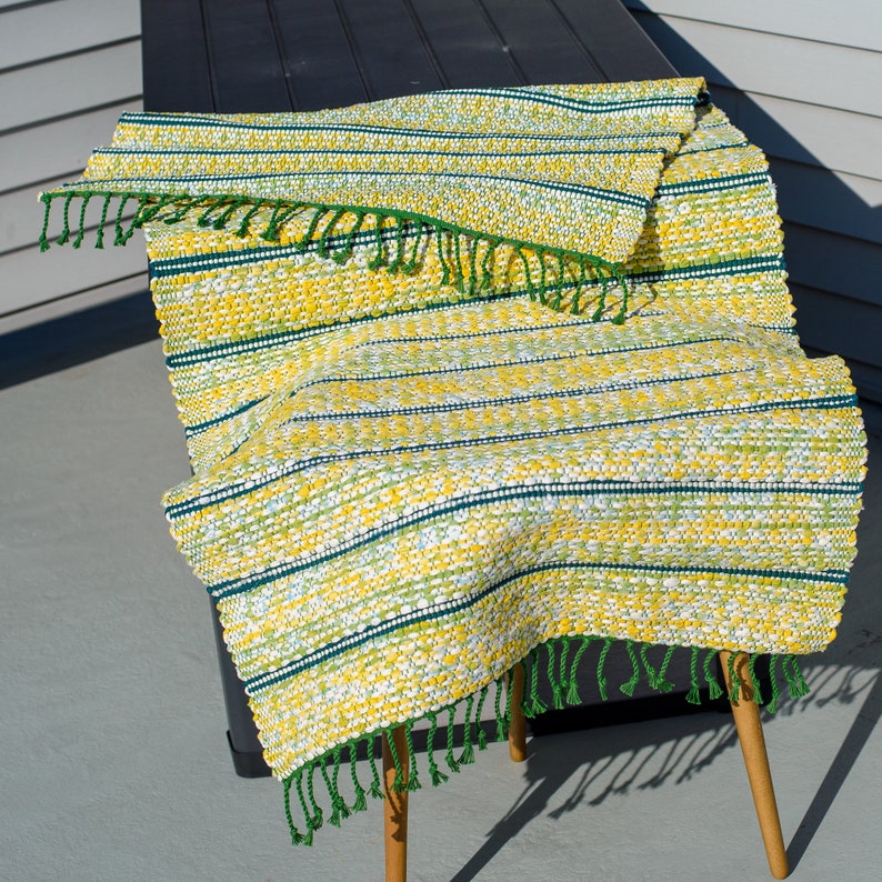 Swedish Rag Rug smörblomma / Common Buttercup - Etsy