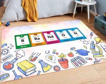Periodic Table Rug - Etsy