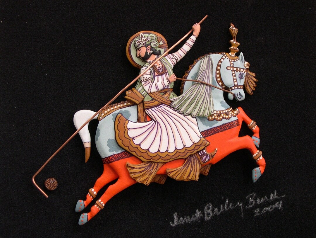 Indian Polo Player - Etsy