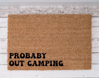 Custom Camper Mat, Camping RV Mat, Custom Camping Gift, Custom RV ...
