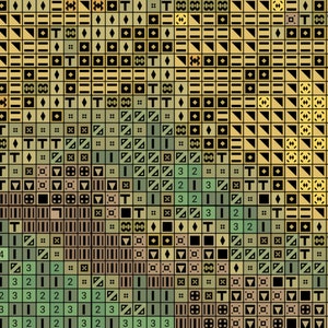 Wheatfield With Crows Cross Stitch Pattern, by Van Gogh, Artwork Modern ...