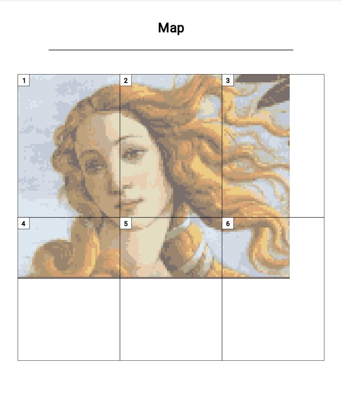 The Birth of Venüs / Sandro Botticelli / Cross Stitch Pattern - Etsy