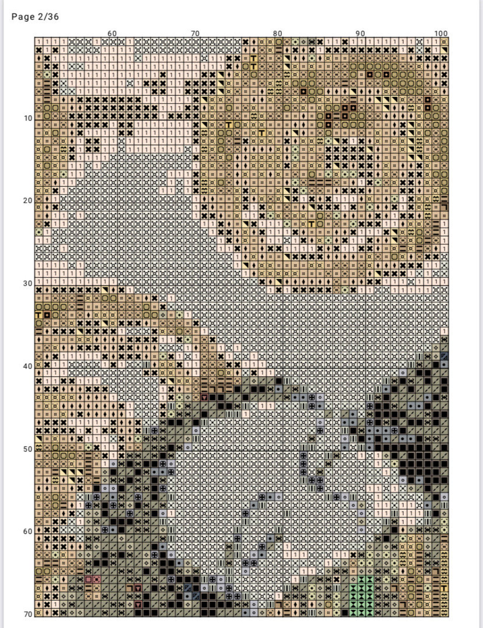 The Tree of Life Cross Stitch Pattern, Gustav Klimt Art, Stoclet Frieze ...