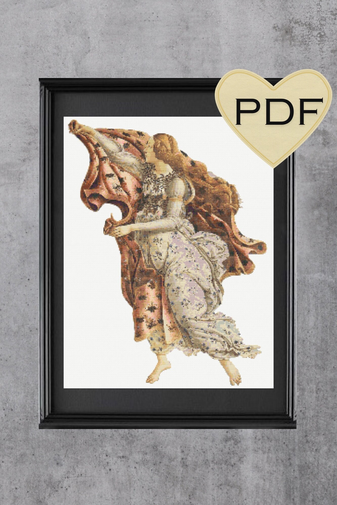 The Hora of Spring, the Birth of Venus by Sandro Botticelli Cross ...