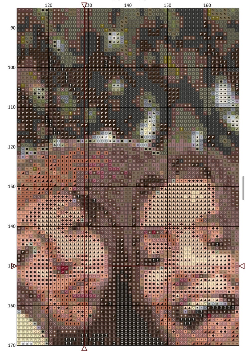 Handmade Valentines Pdf,convert Your Photo to Cross Stitch,custom Cross ...