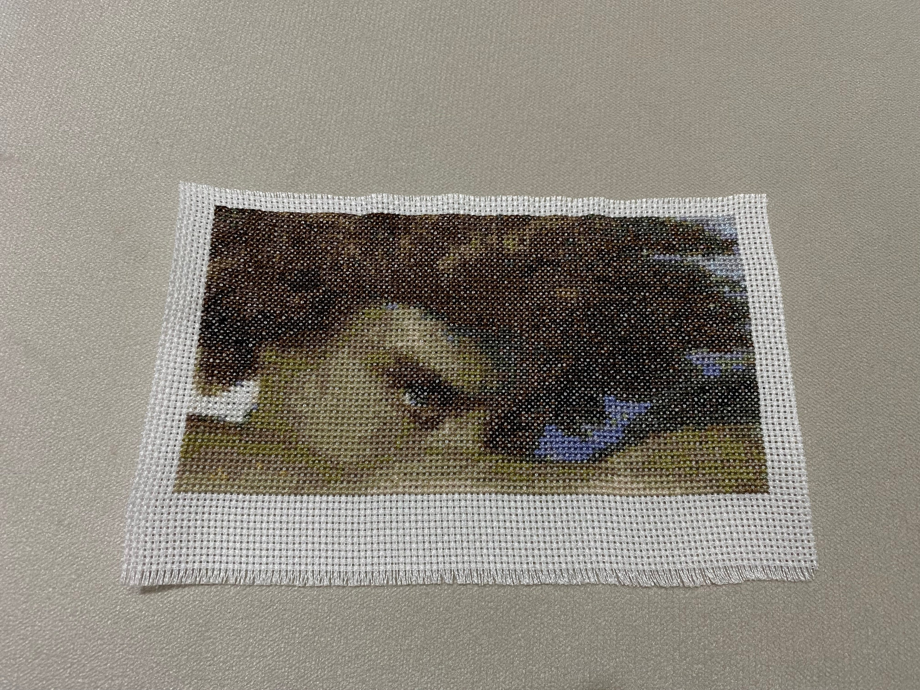 MINI the Fallen Angel Cross Stitch Pattern, Alexandre Cabanel, Mini ...