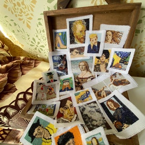 Anne of Cleves Cross Stitch Pattern, King Henry VIII, Hans Holbein ...