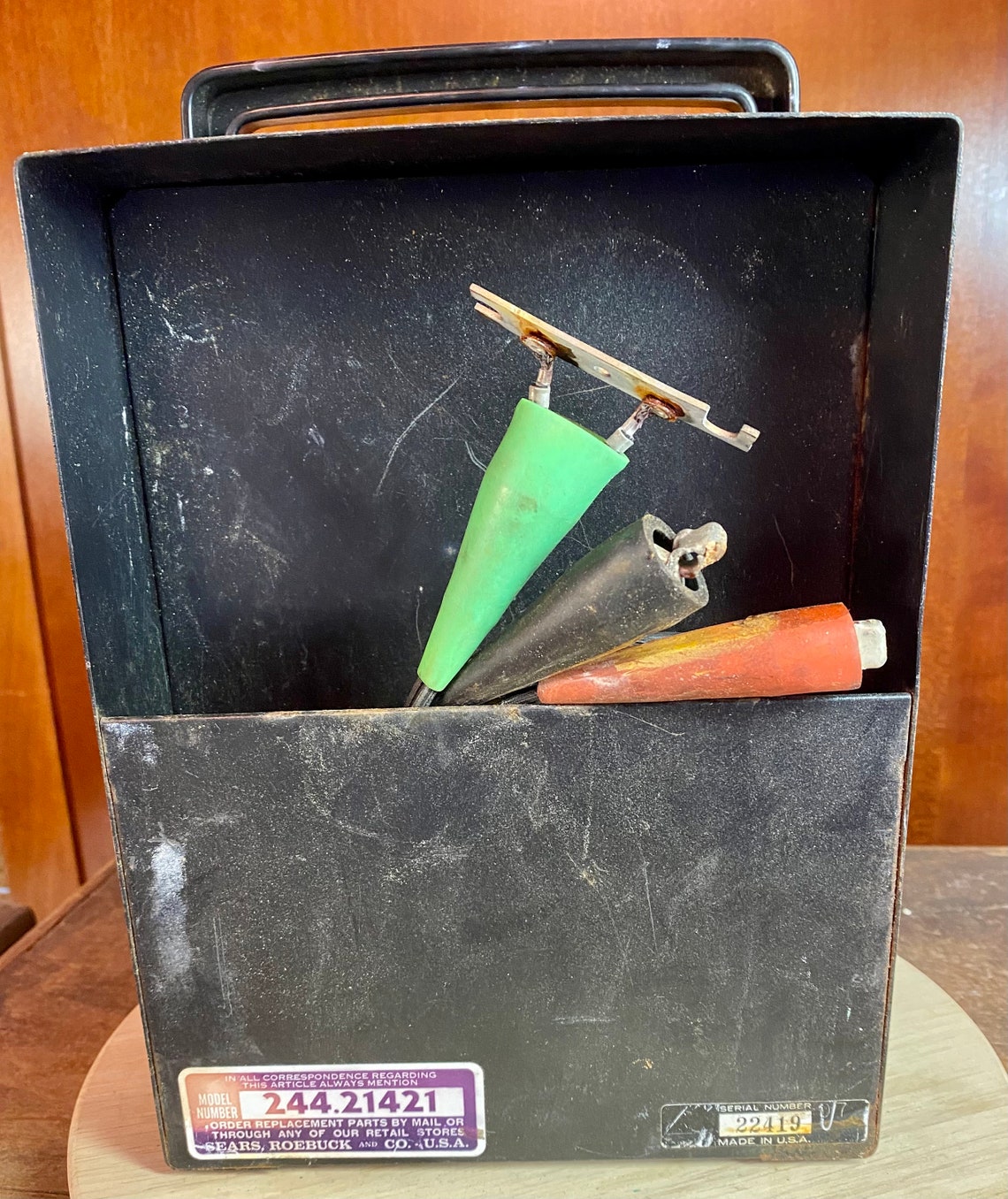 Automotive Sears Tune up Meter With Hand Painted Lettering and ...