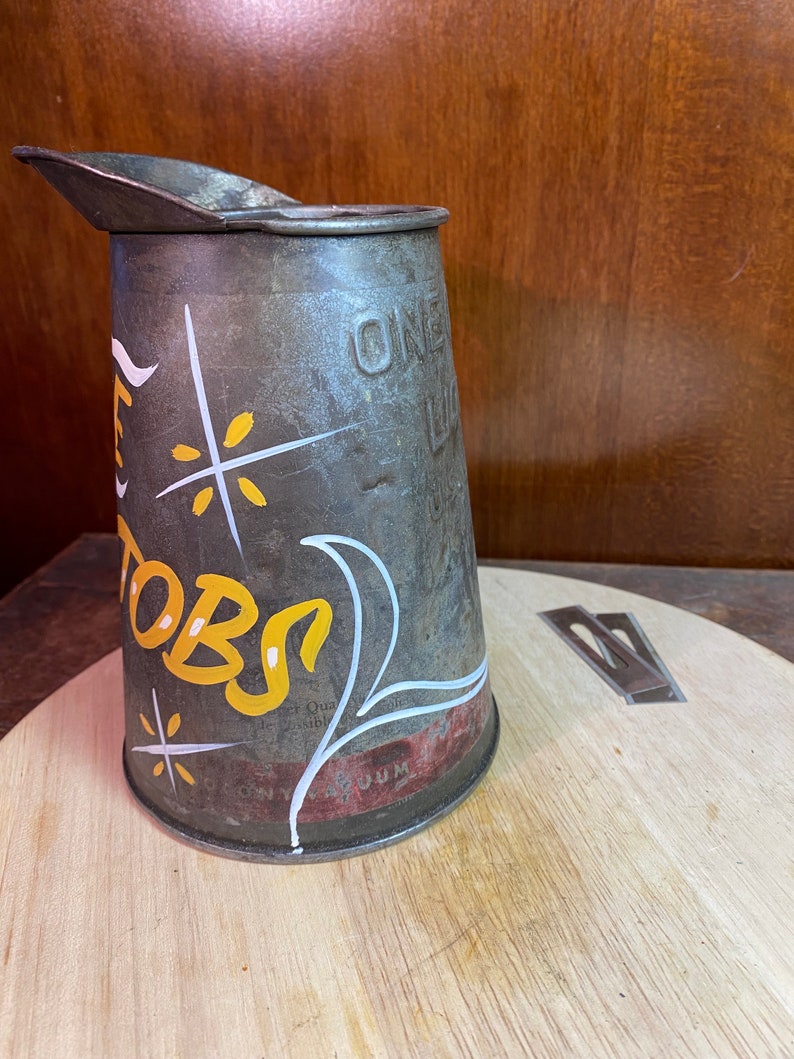 Oil Filler Can free Lube Jobs Galvanized With Custom Pinstriping and ...