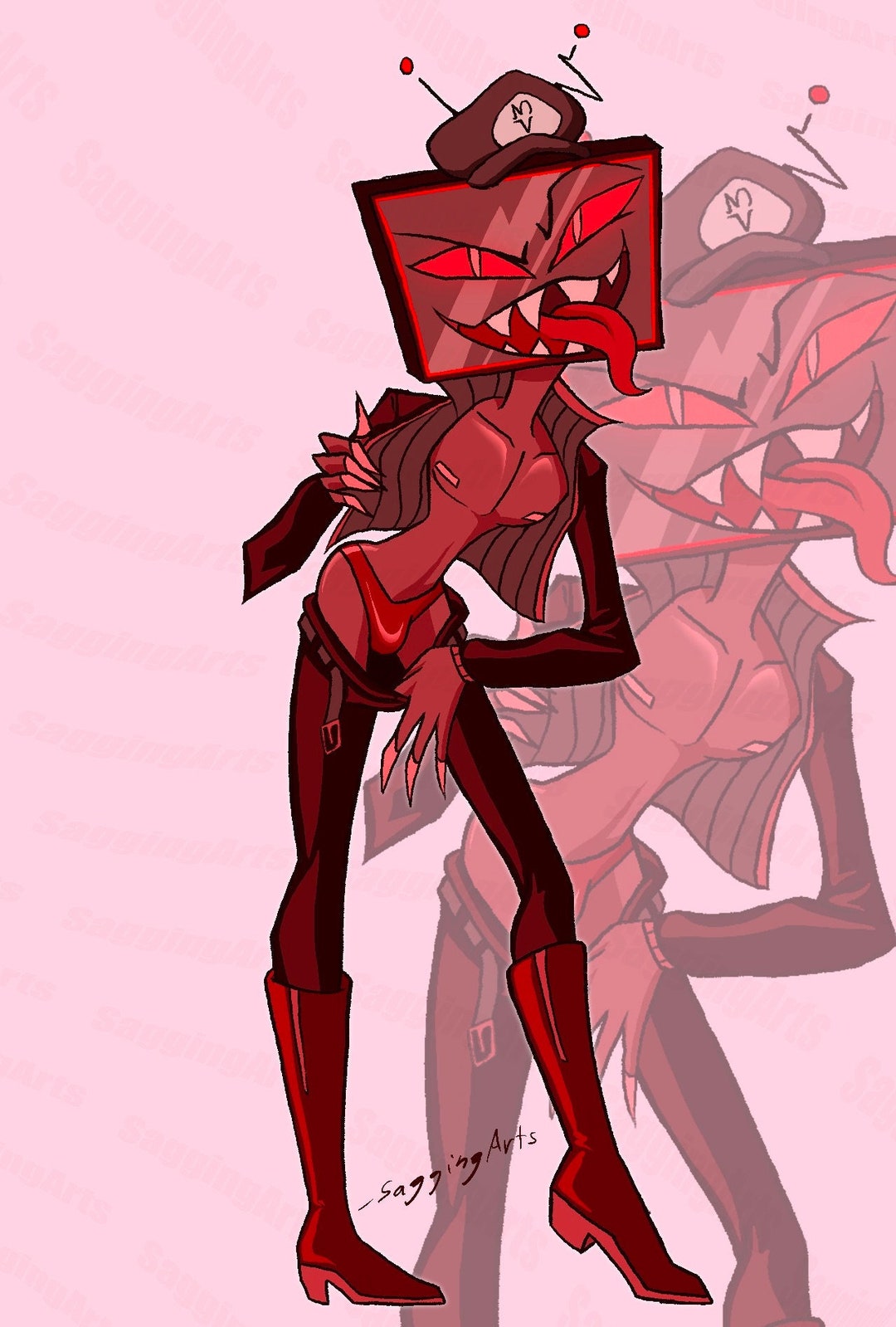 Unofficial Vox Pinup Standee - Etsy