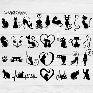 Plotterdatei Katze, Plotterdatei Katze, Plotterdatei Katze, Plotterdatei - Etsy Schweiz