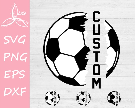 Soccer Ball SVG Soccer SVG Distressed Soccer Ball Football - Etsy