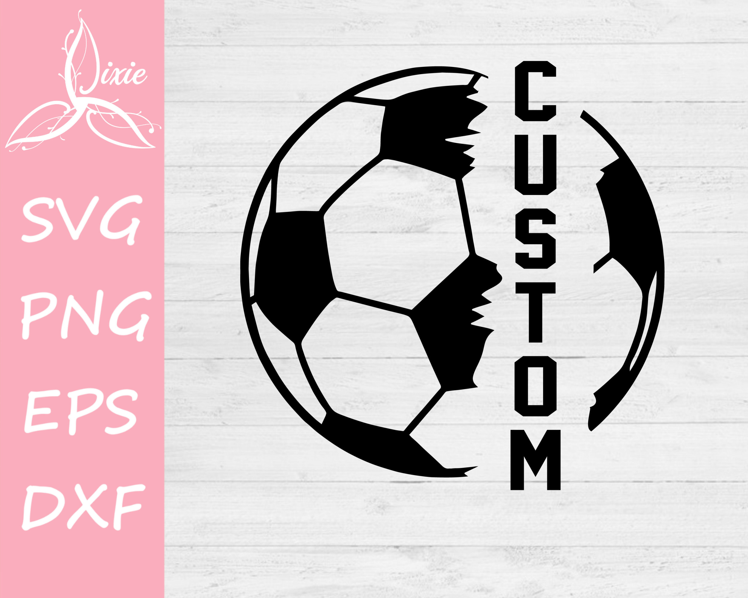 Soccer Ball SVG Soccer SVG Distressed Soccer Ball Football - Etsy
