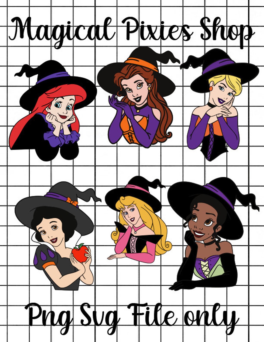 Witches SVG PNG Layered Image - Etsy