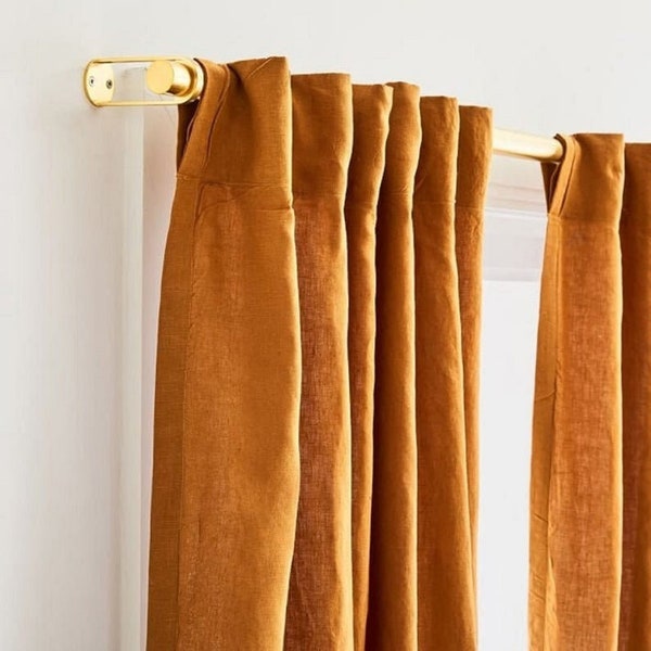 Rust Shower Curtain - Etsy